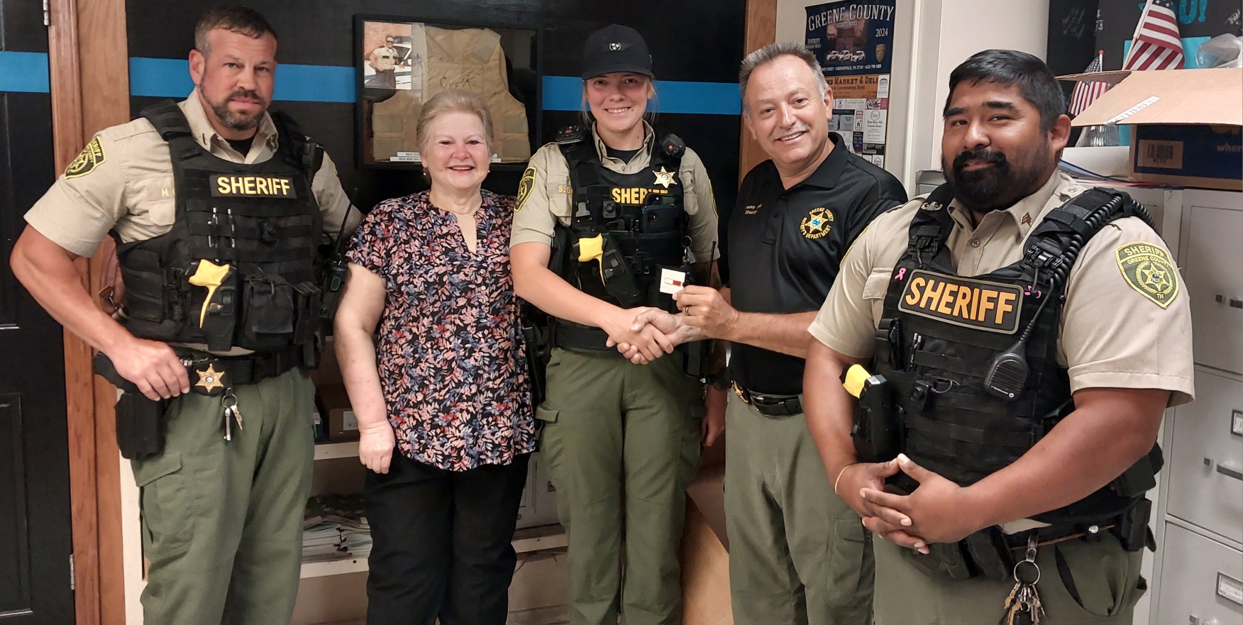 Greene County deputy commended for saving life of choking restaurant ...
