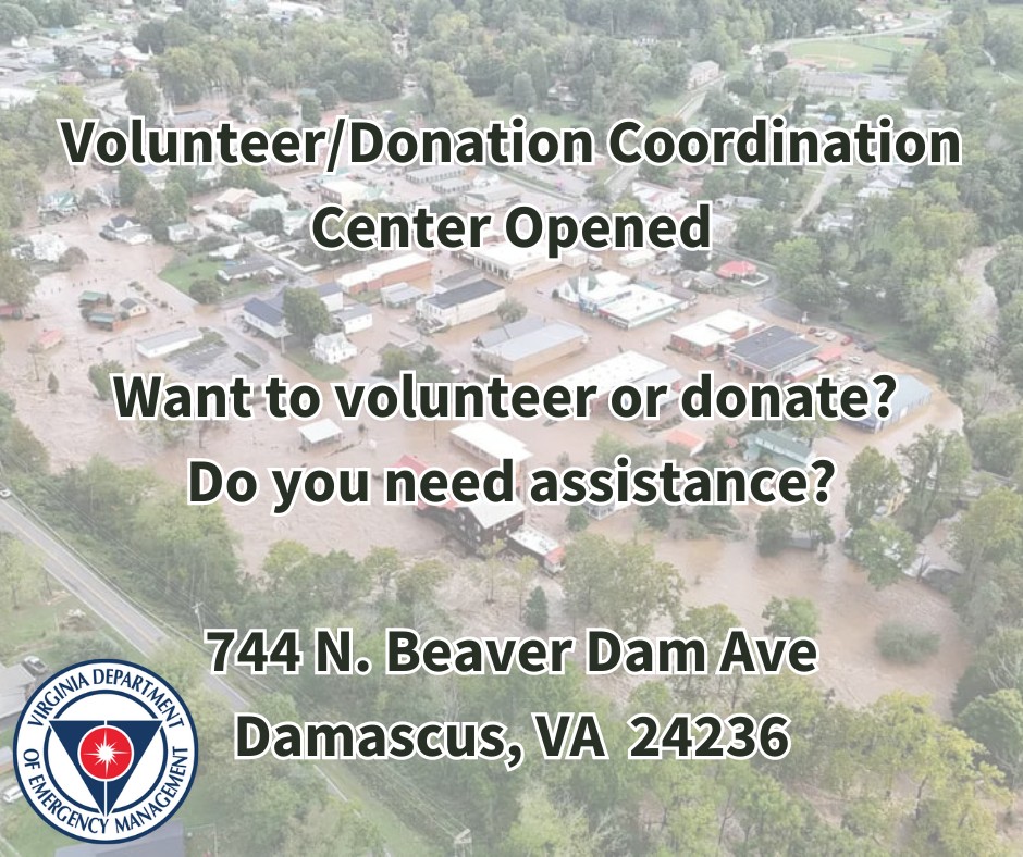 VDEM announces volunteer, donation and resource center open in Damascus ...