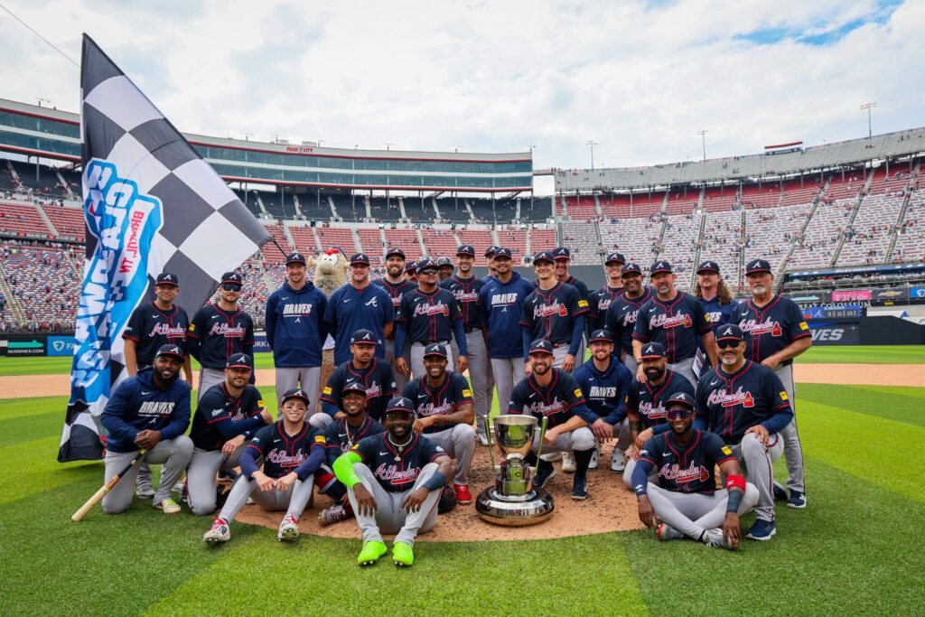 Atlanta Braves beat Cincinnati Reds in MLB Speedway Classic - 96.9 WXBQ