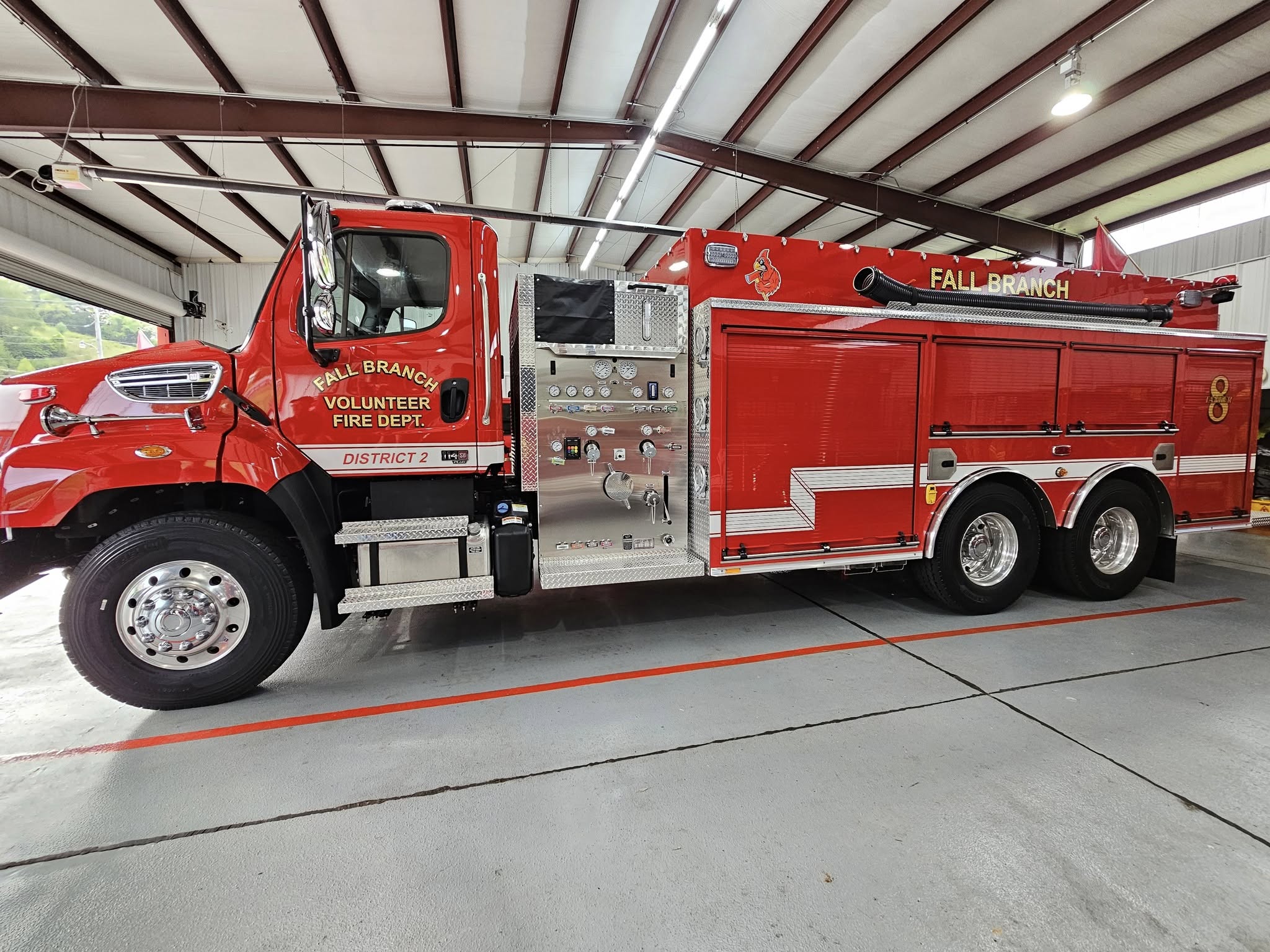 Fall Branch VFD says new pumper truck has arrived - SuperTalk 92.9
