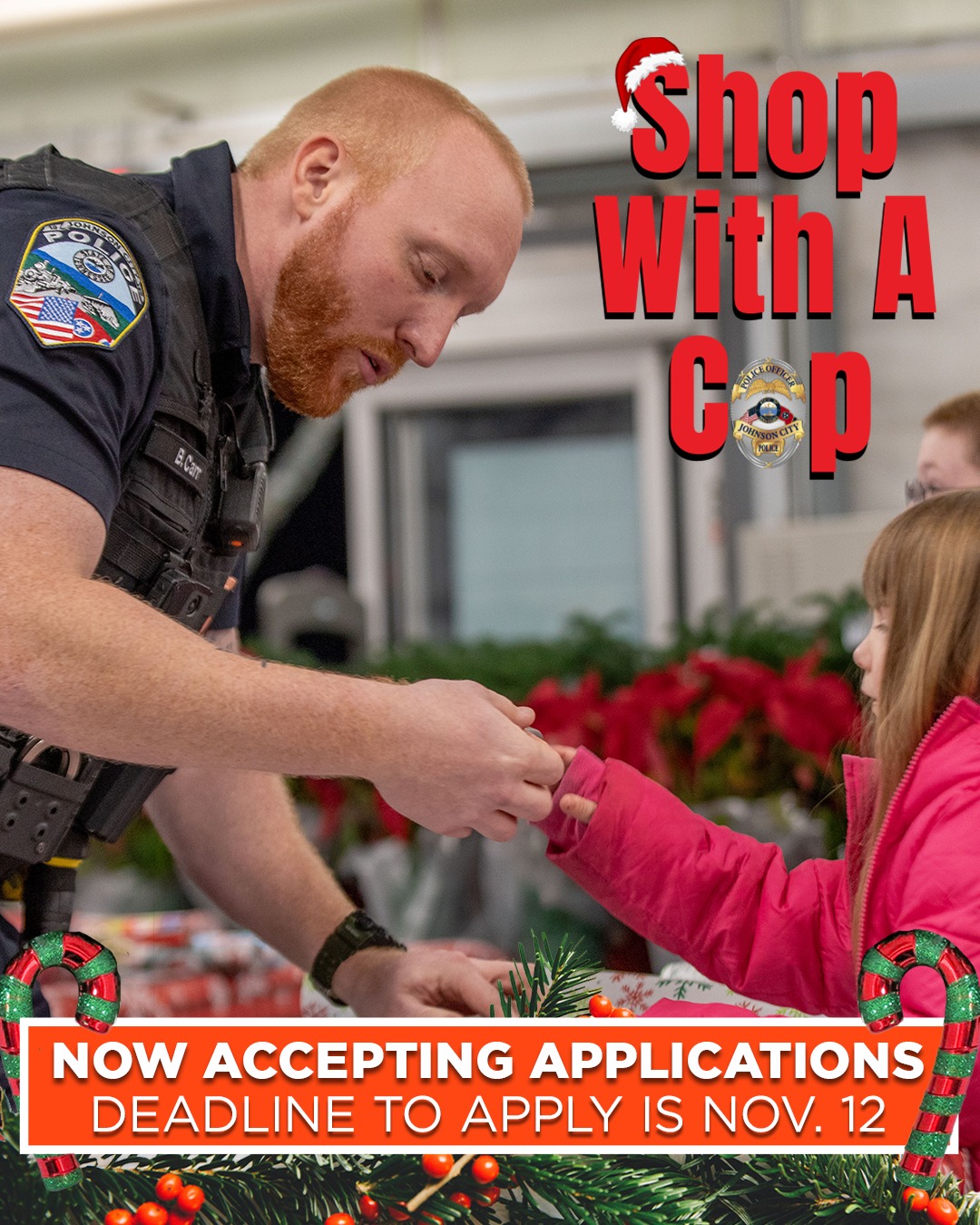 JCPD Shop With a Cop now accepting applications - SuperTalk 92.9